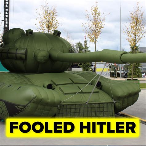 Image result for Inflatable Tanks WWII