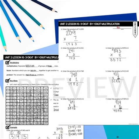Image result for Multi-Digit Multiplication Notes