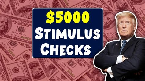 Image result for 5000 Stimulus Check