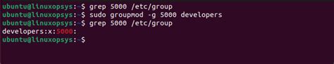 Image result for Groupmod Command in Linux with Examples