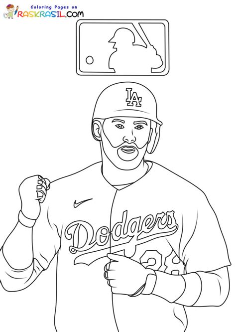 Image result for MLB Coloring Pages