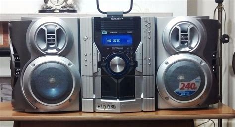 Image result for Sharp 5 CD Player Stereo System