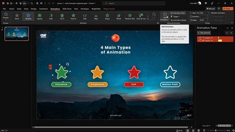 Image result for PowerPoint Multiple Animations On One Object