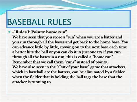 Image result for Baseball Rules Simplified