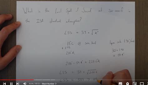 Mach number – Sonic, subsonic, transonic? – Tommy's Diaries