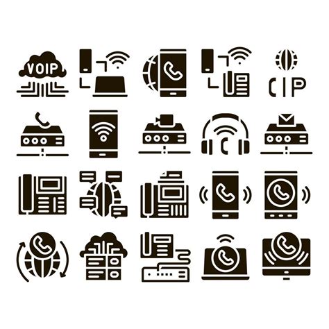 Image result for VoIP Icon Set