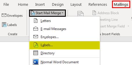 Image result for How to Create Labels in WPS