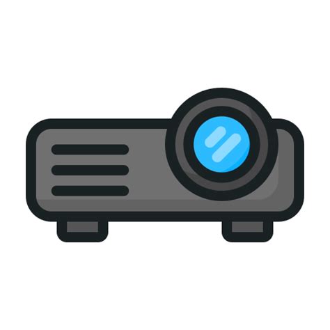 Image result for Projector 3D Color Icon PNG