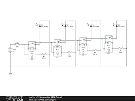 Image result for Sequential LED Circuit