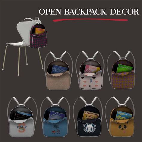 Image result for Backpack Clutter Sims 4