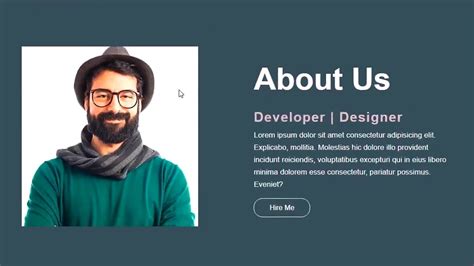 Image result for HTML and CSS Info Section
