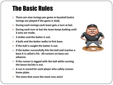 Image result for Simple Baseball Explanation