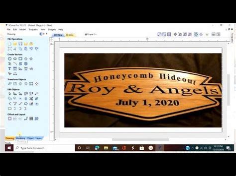 Image result for VCarve Pro Sign Tutorial