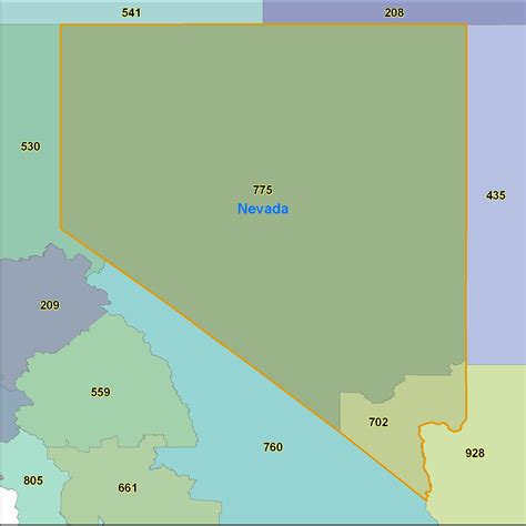 Image result for 775 Area Code Location