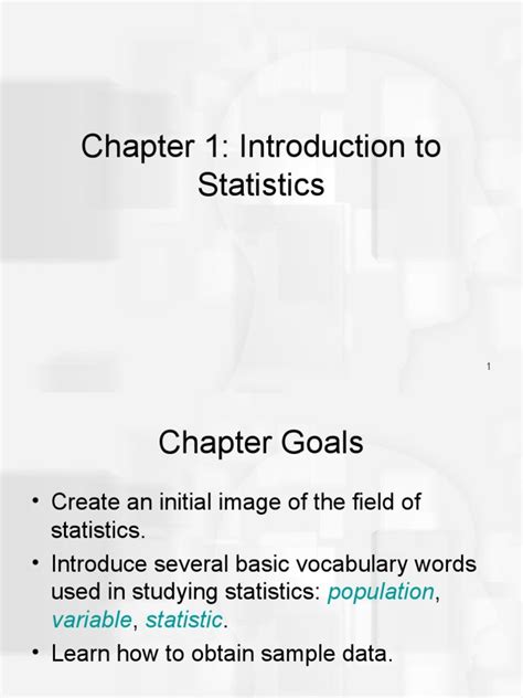 Image result for Introduction to Statistics Chapter One