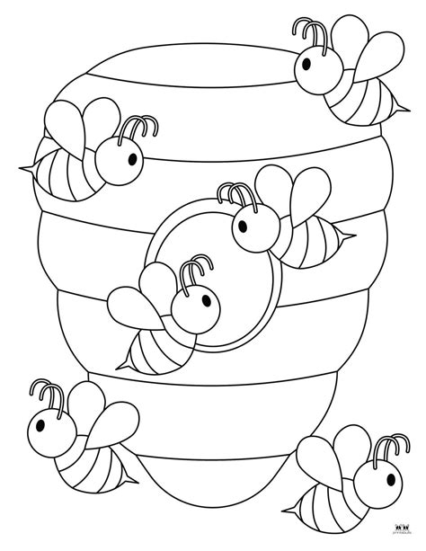 Image result for Spring Bee Coloring Pages