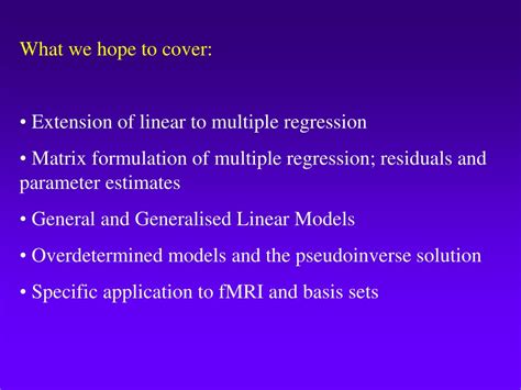 Image result for General Linear Model Example