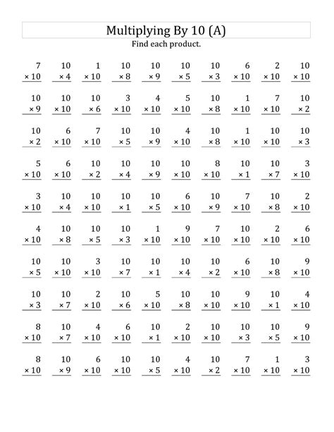 Image result for Multiplying by Multiples of 10