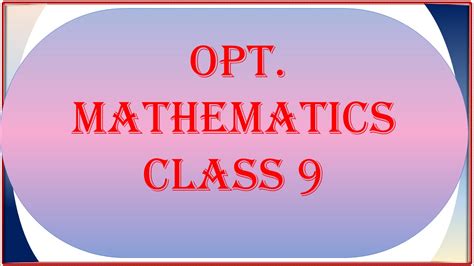 Image result for Opt Statistic Class 9