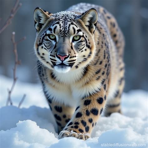 Image result for Snow Leopard Portrait