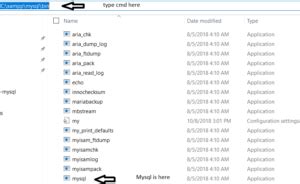 Image result for Change MySQL Path Observiun