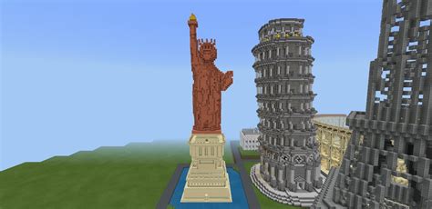 Image result for Statue of Liberty Minecraft Build Tutorial