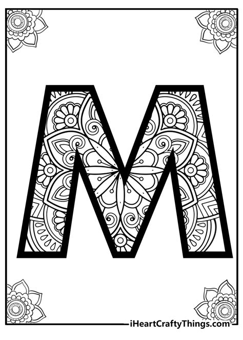 Image result for M Coloring Pages