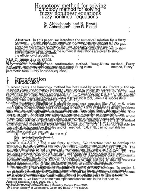 Image result for Homotopy Methods