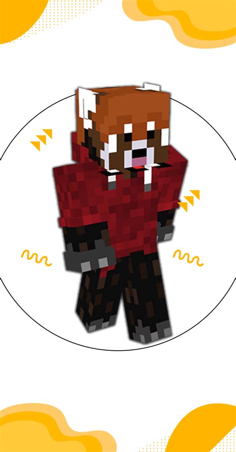 Red Panda Skin For Minecraft for Android - Download