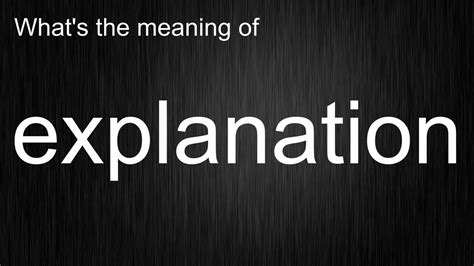 Image result for Explained Meaning