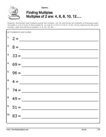 Image result for Learn My Multiples