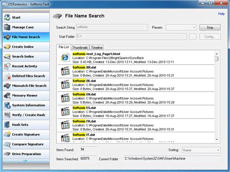 Image result for OSForensics Computer Forensics Reports