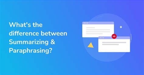 Image result for Summarizing and Paraphrasing Examples