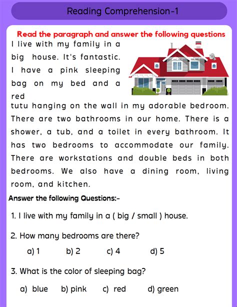 Image result for Reading Comprehension Level 1