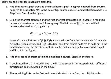 Image result for K Disjoint Shortest Path Problem