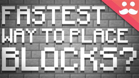 Image result for How to Block Faster in Minecraft