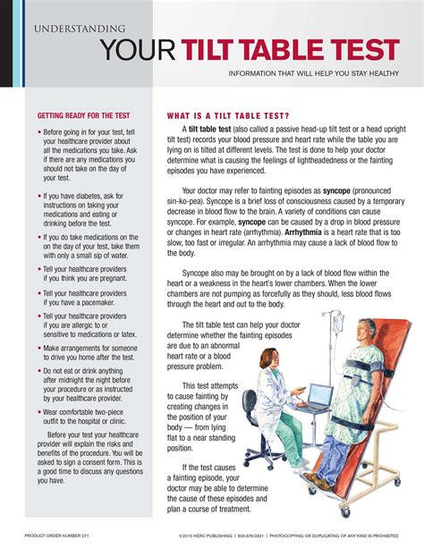 Image result for Tilt Table Test Procedure