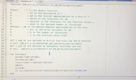 Image result for Roots Function Example MATLAB