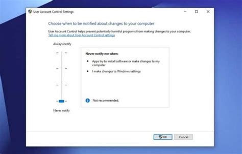 Image result for Disable User Account Control without Password
