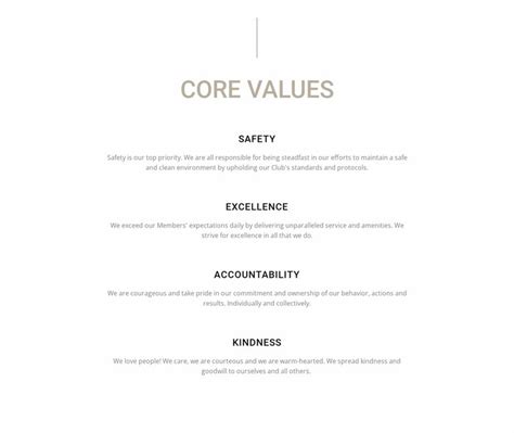 Image result for Our Values Page Design