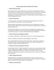 Image result for Deep Learning Question Answers