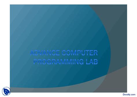 Image result for Advanced Programming Leads