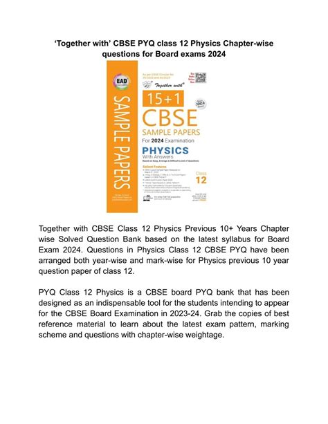 Image result for Class 12 Physics Boards Pyq