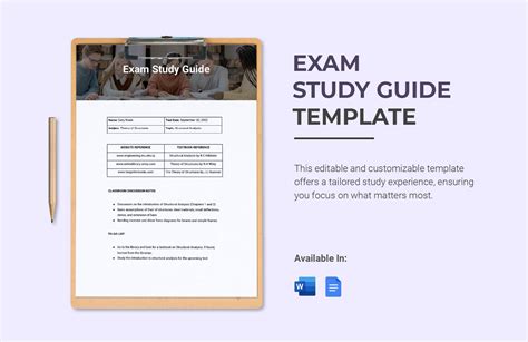 Image result for Study Guide Format