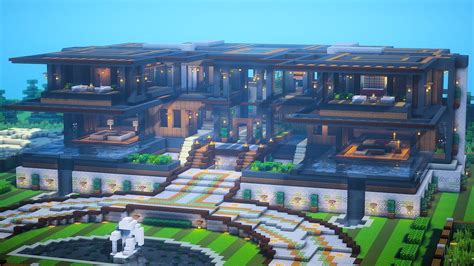Image result for Minecraft Modern Mansion Tutorial
