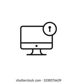 Image result for Computer Lock Icon