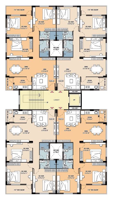 Image result for 3 Unit Building Layout