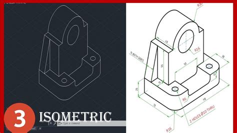 Image result for Isometric AutoCAD Tutorial YouTube