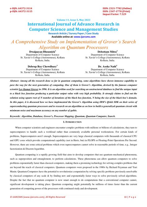 Image result for Grover's Algorithm