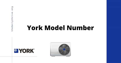 Image result for How to Read York Model Number
